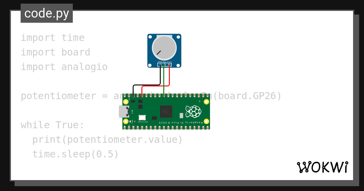 Examples Potentiometer Wokwi Esp32 Stm32 Arduino Simulator