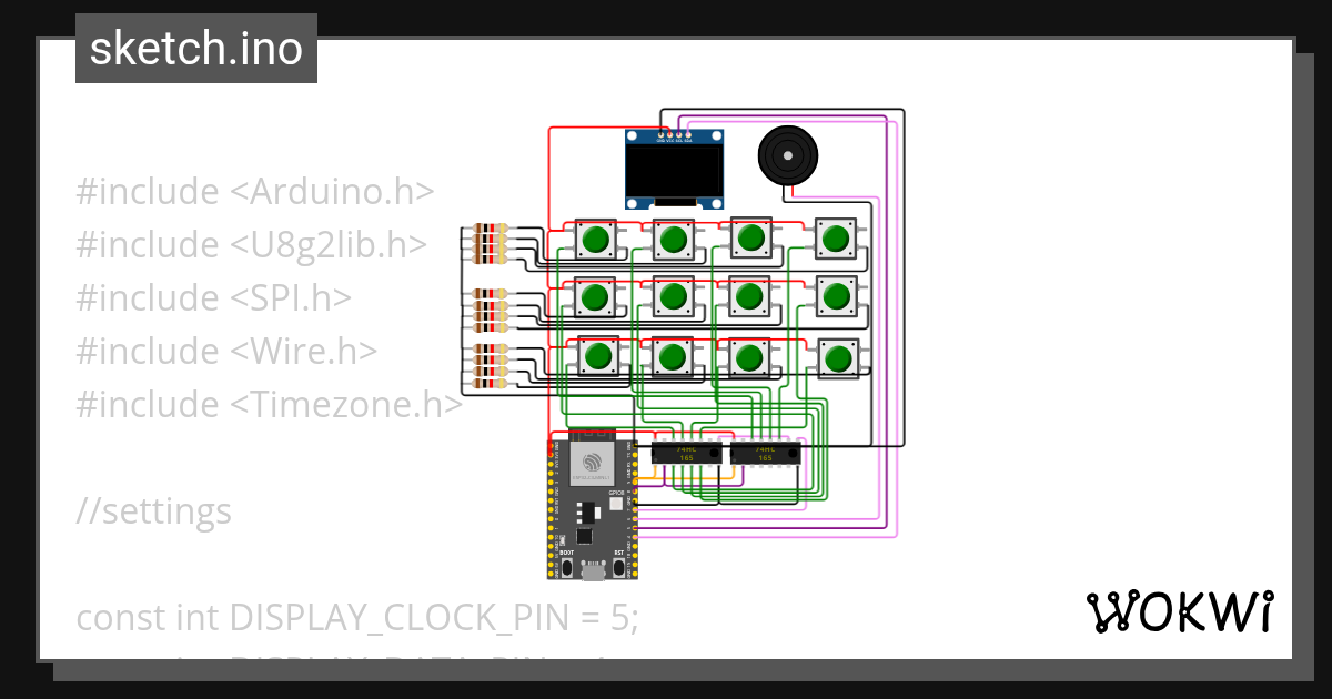 clock_os.ino - Wokwi ESP32, STM32, Arduino Simulator