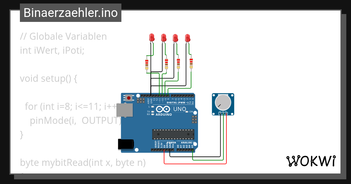 Binaerzaehler_mit_Poti.ino - Wokwi ESP32, STM32, Arduino Simulator