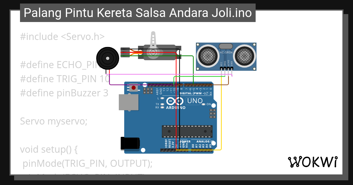 Palang Pintu Kereta Salsa Andara Joli.ino - Wokwi ESP32, STM32, Arduino Simulator