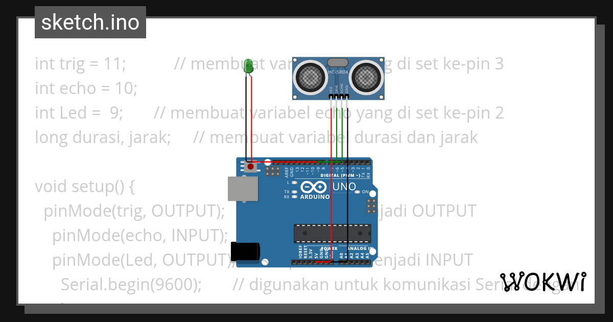 sketch.ino - Wokwi ESP32, STM32, Arduino Simulator
