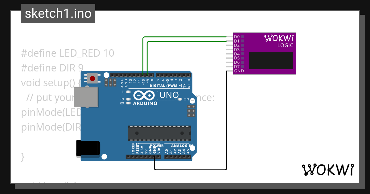 sketch1.ino - Wokwi ESP32, STM32, Arduino Simulator sketch1.ino - Wokwi ESP32, STM32, Arduino Simulator