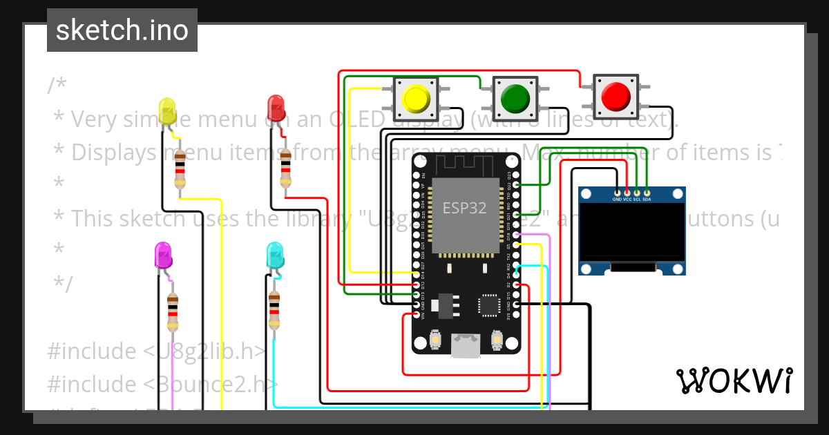 sketch.ino - Wokwi ESP32, STM32, Arduino Simulator