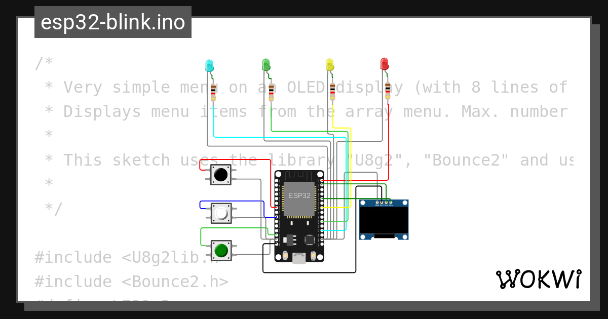 Esp32 O Wokwi Esp32 Stm32 Arduino Simulator