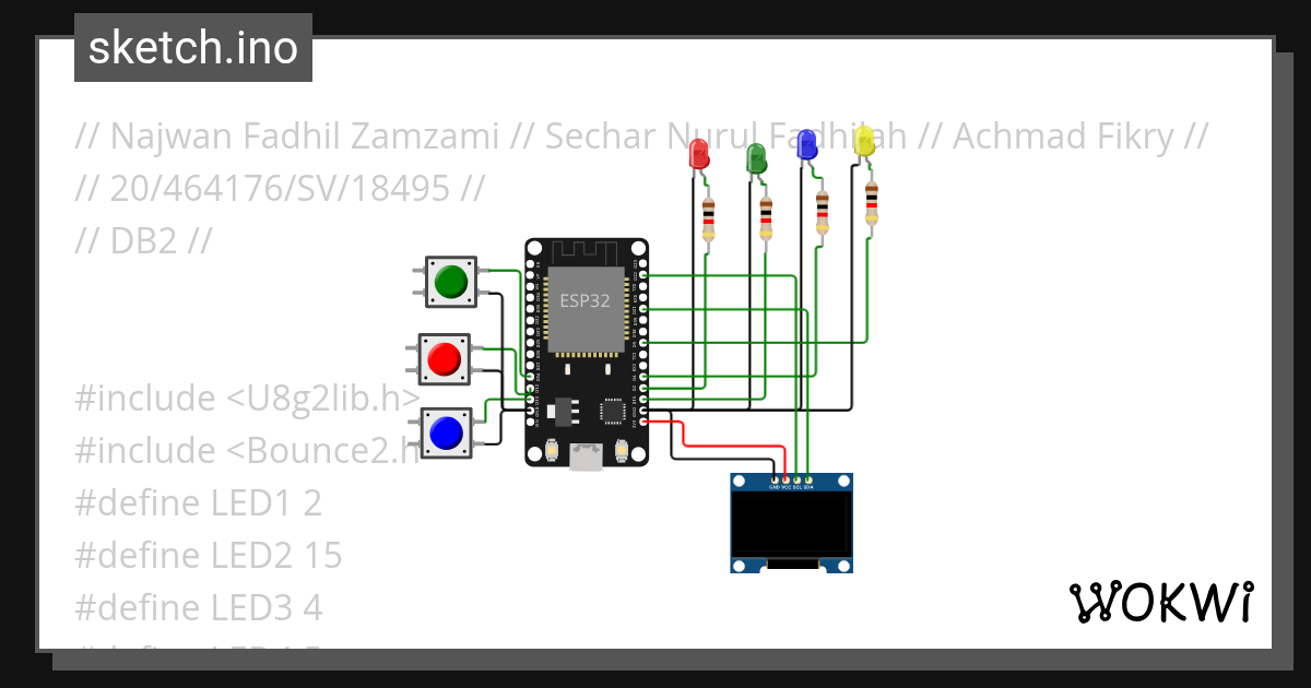sketch.ino - Wokwi ESP32, STM32, Arduino Simulator
