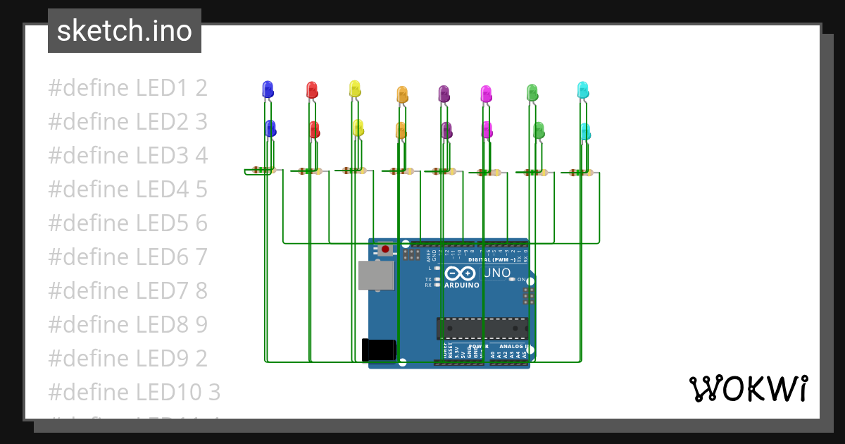 sketch.ino - Wokwi ESP32, STM32, Arduino Simulator