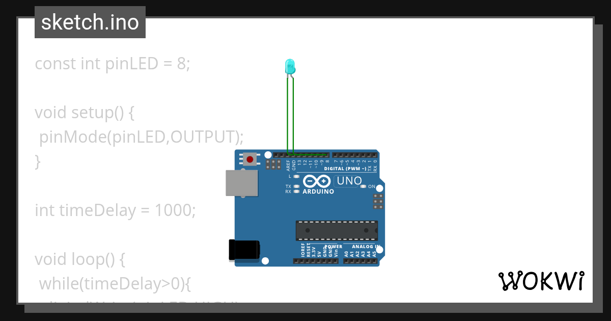 LED4.ino - Wokwi ESP32, STM32, Arduino Simulator LED4.ino - Wokwi ESP32, STM32, Arduino Simulator