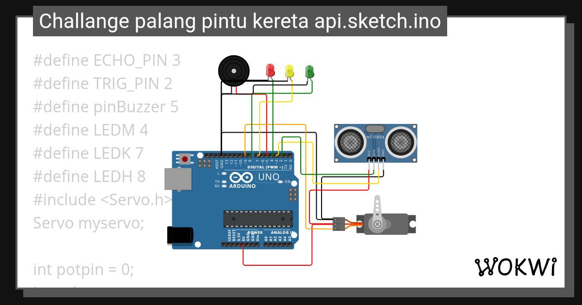 Challange palang pintu kereta api.sketch.ino - Wokwi ESP32, STM32, Arduino Simulator