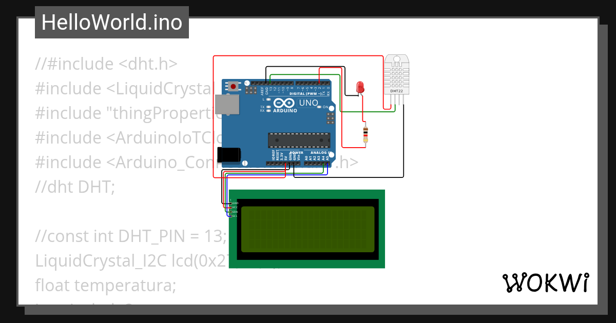 HelloWorld.ino - Wokwi ESP32, STM32, Arduino Simulator