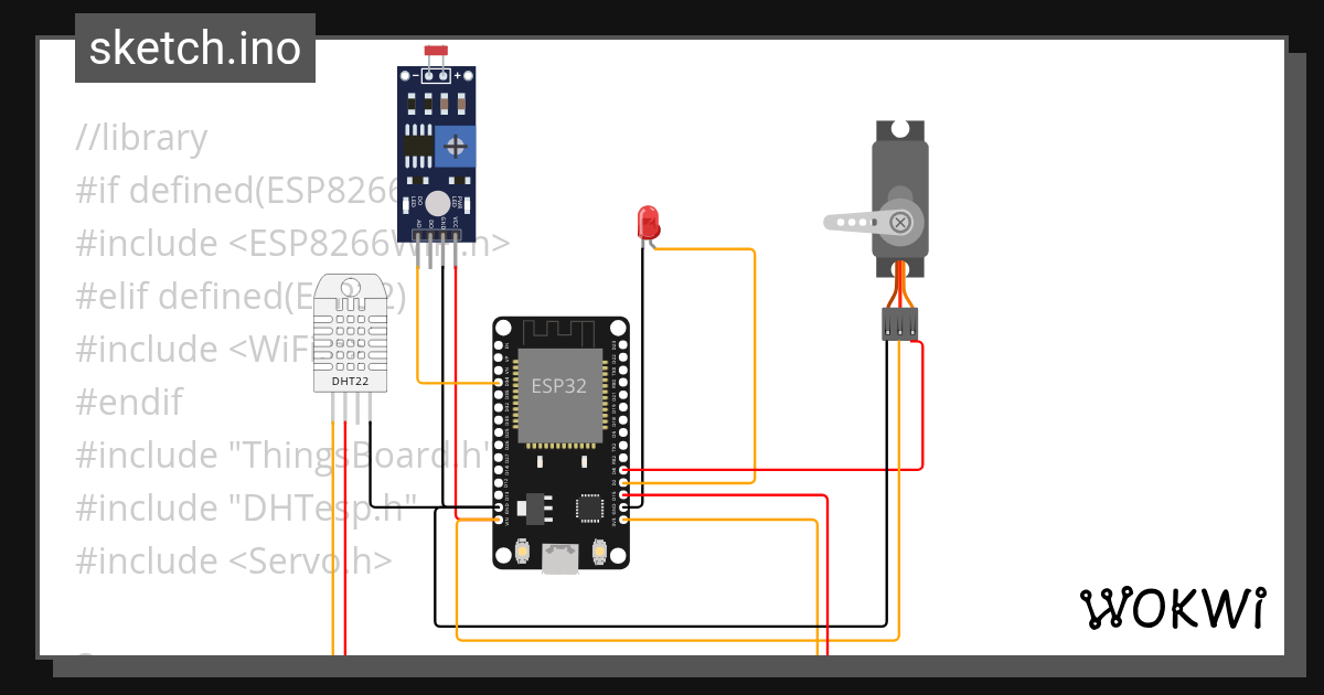 sketch.ino - Wokwi ESP32, STM32, Arduino Simulator