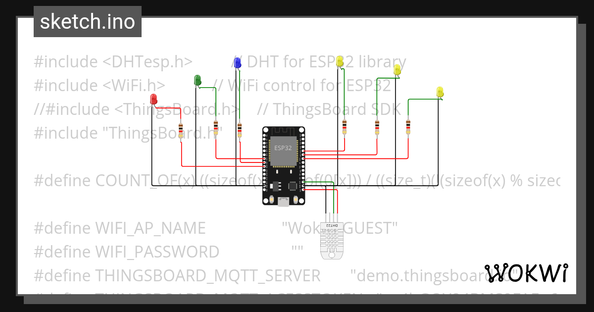 sketch.ino - Wokwi Arduino and ESP32 Simulator