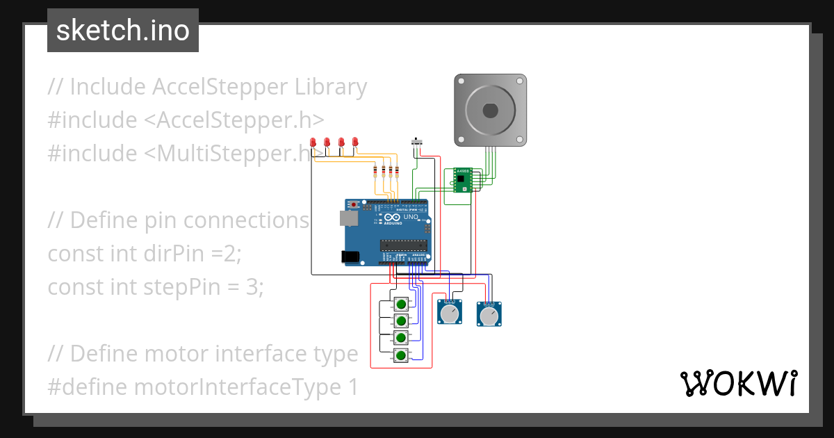 sketch.ino - Wokwi ESP32, STM32, Arduino Simulator