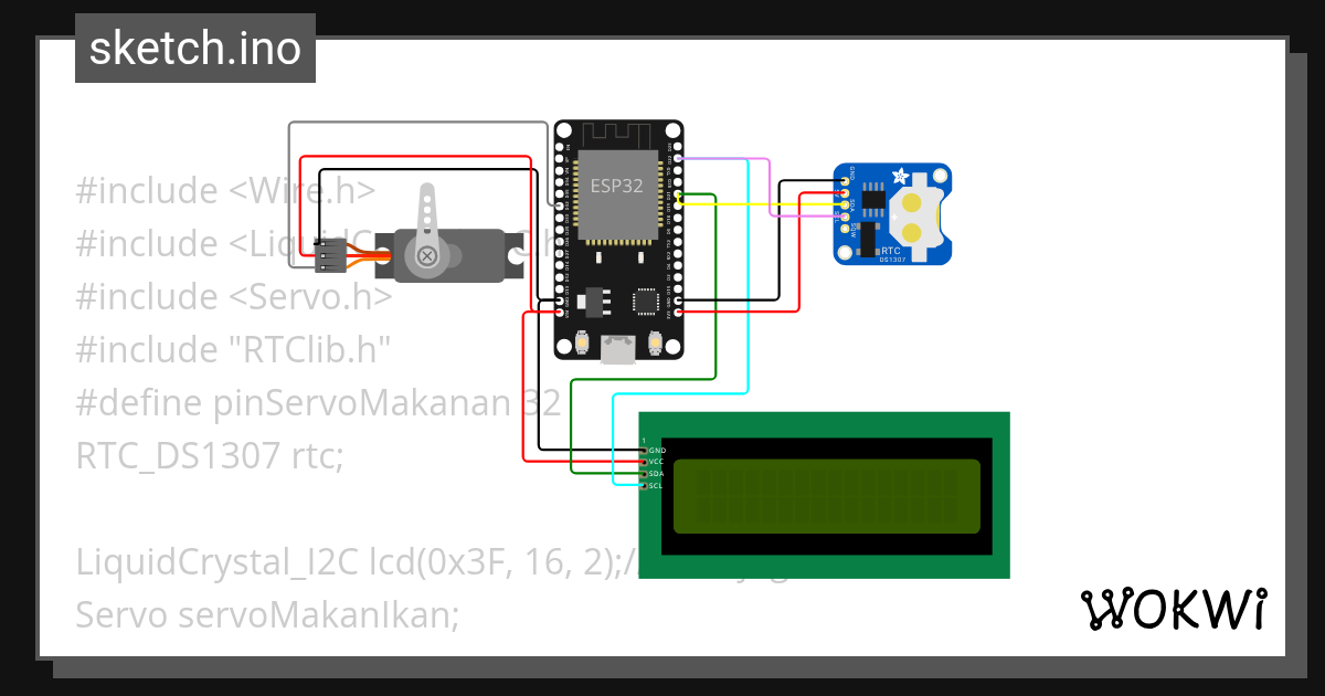 sketch.ino - Wokwi ESP32, STM32, Arduino Simulator