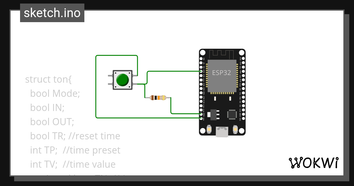TON - Wokwi ESP32, STM32, Arduino Simulator