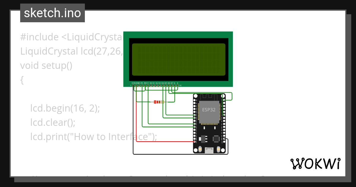 Wokwi - Online ESP32, STM32, Arduino Simulator