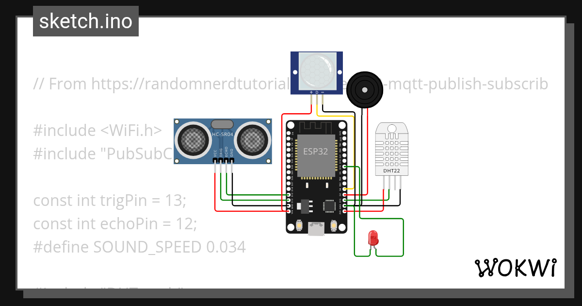 sketch.ino - Wokwi ESP32, STM32, Arduino Simulator