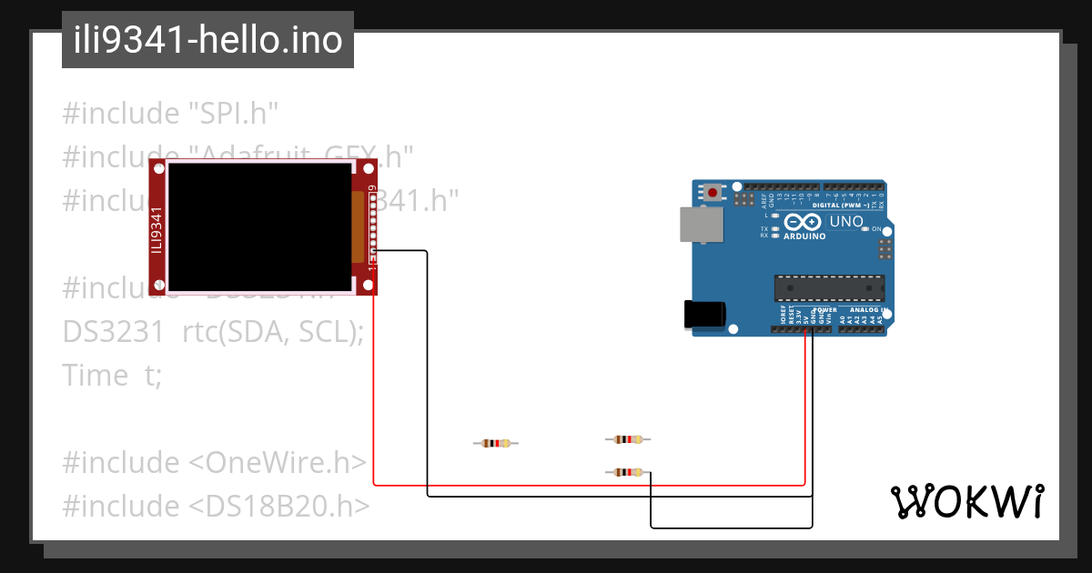 ili9341-hello.ino - Wokwi ESP32, STM32, Arduino Simulator