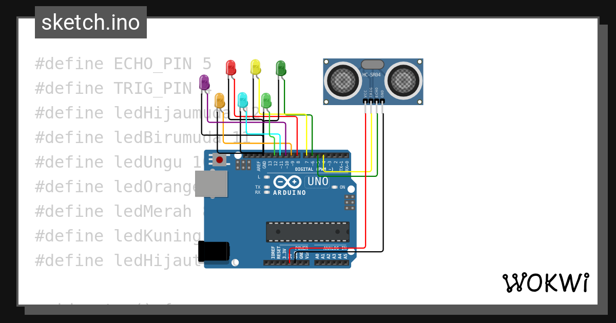 Deteksi Banjir Wokwi Esp32 Stm32 Arduino Simulator 2462