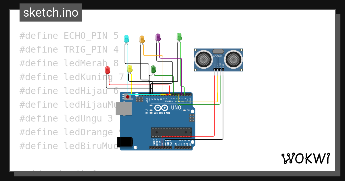 Deteksi Banjir Wokwi Esp32 Stm32 Arduino Simulator