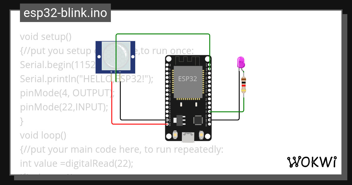 esp32-blink.ino - Wokwi ESP32, STM32, Arduino Simulator