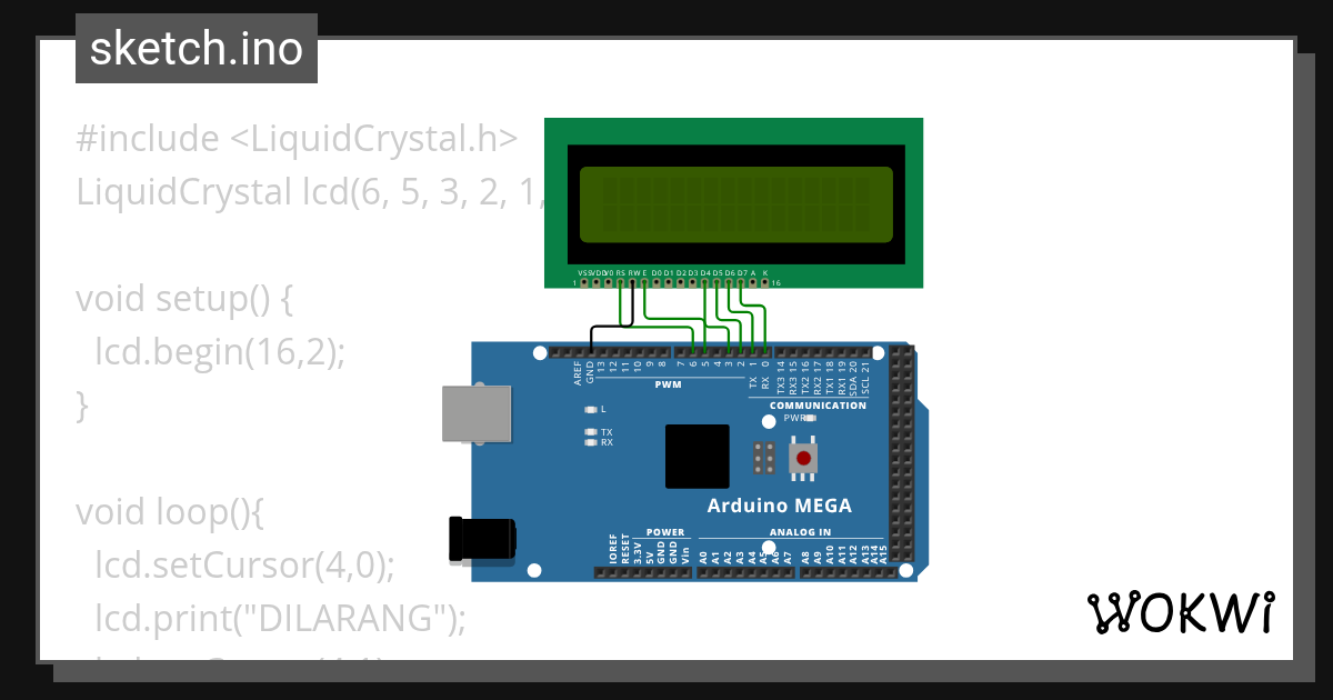 sketch.ino - Wokwi ESP32, STM32, Arduino Simulator