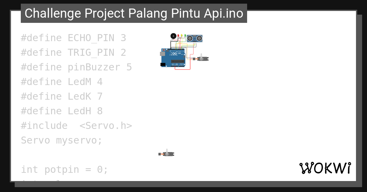 Challenge Project Palang Pintu O Wokwi Esp32 Stm32 Arduino Simulator
