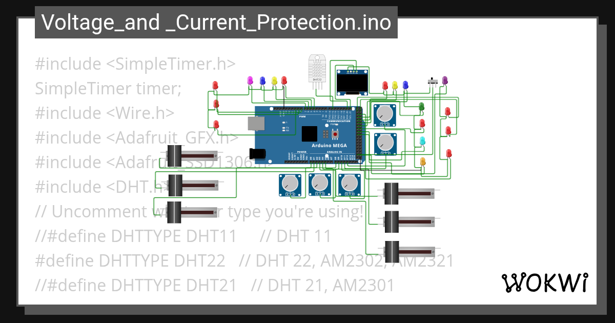Voltage_and _Current_Protection.ino - Wokwi ESP32, STM32, Arduino Simulator