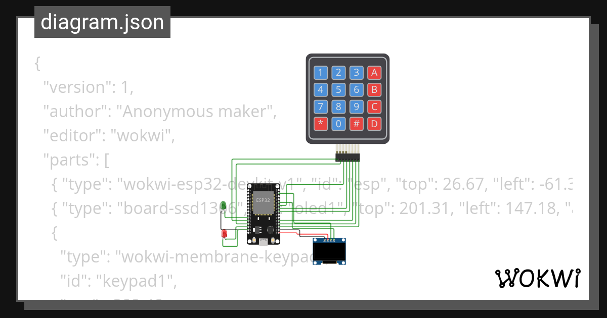 oled_pw.ino - Wokwi ESP32, STM32, Arduino Simulator