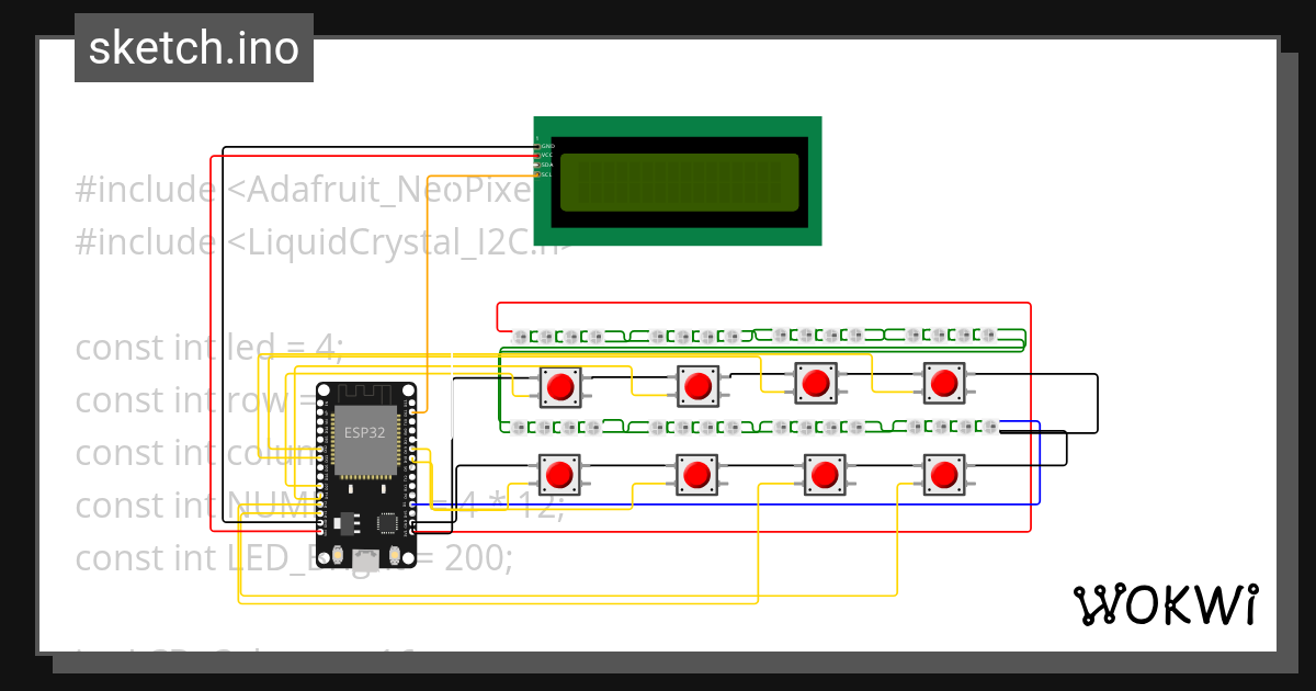 sketch.ino - Wokwi ESP32, STM32, Arduino Simulator