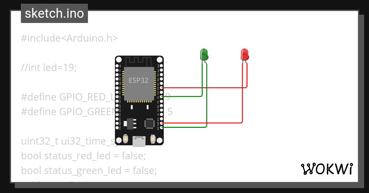 sketch.ino - Wokwi ESP32, STM32, Arduino Simulator