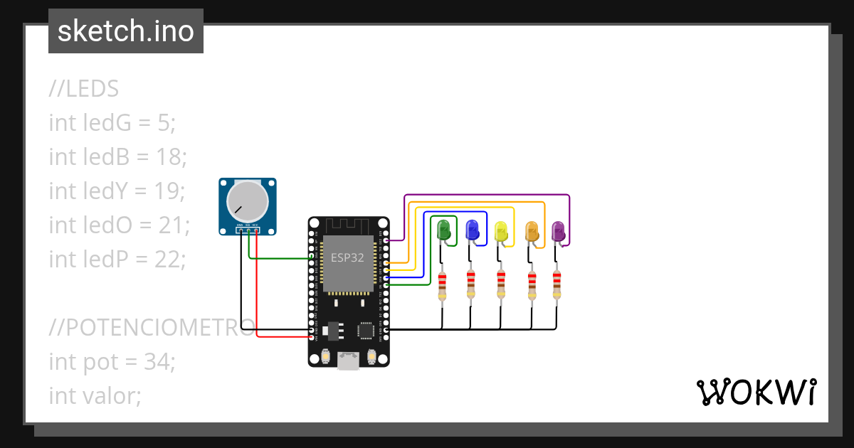 LAB02_EJER01 - Wokwi ESP32, STM32, Arduino Simulator