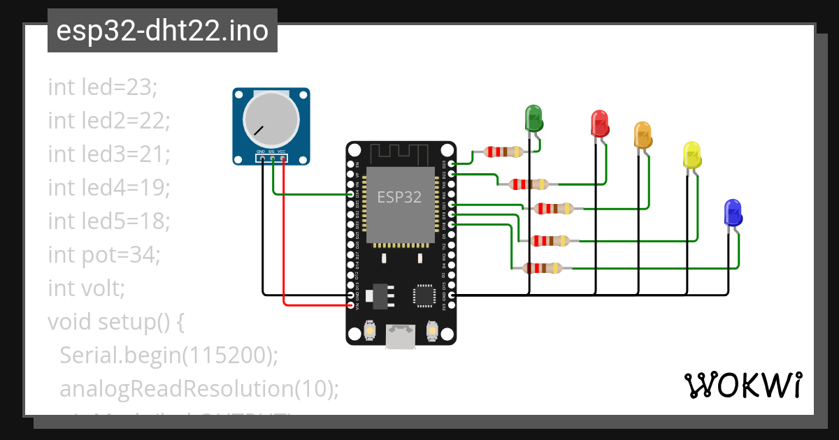 Lab2_Preg1 - Wokwi ESP32, STM32, Arduino Simulator