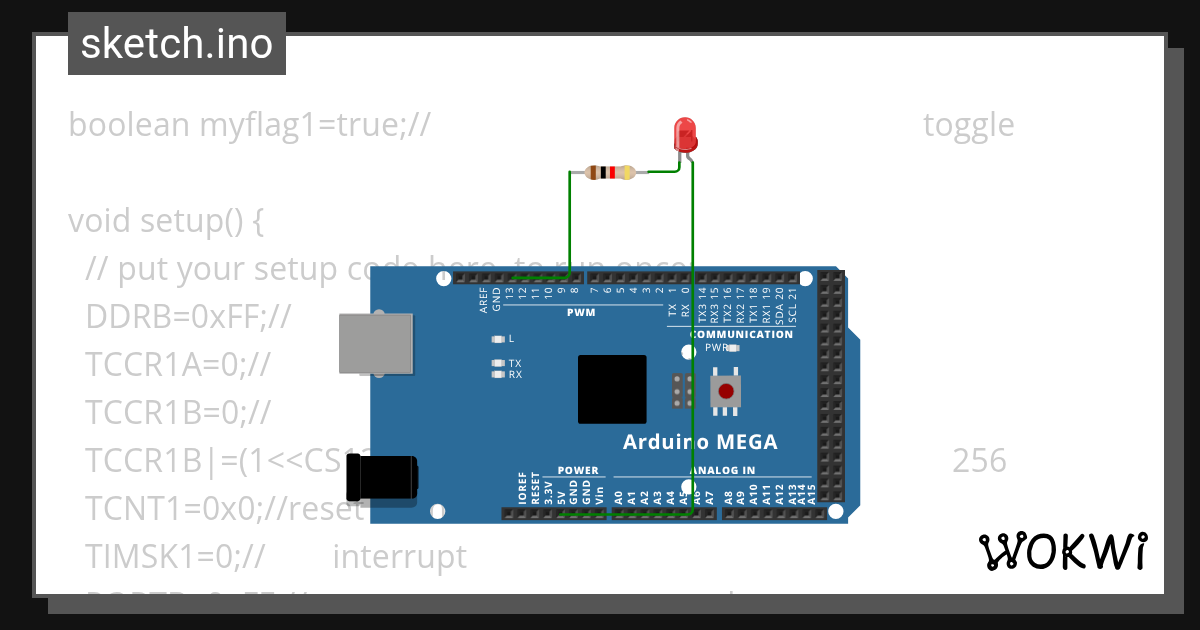 normal mode - Wokwi ESP32, STM32, Arduino Simulator