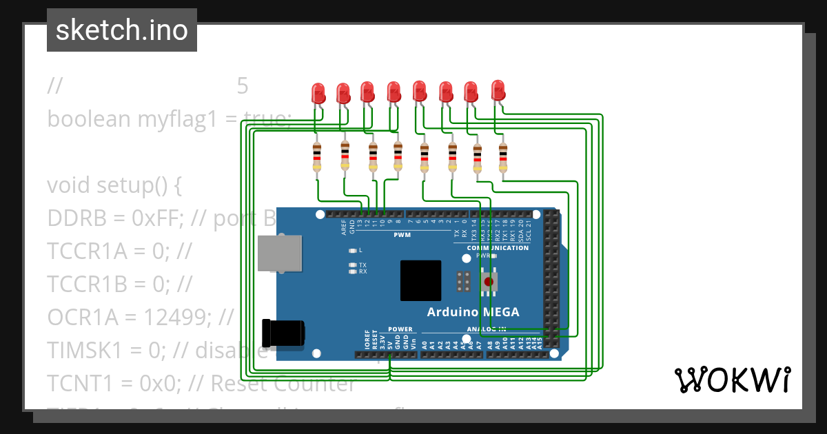sketch.ino - Wokwi ESP32, STM32, Arduino Simulator