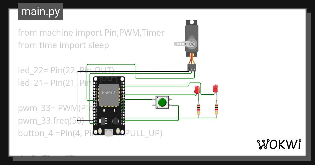 Wokwi - Online ESP32, STM32, Arduino Simulator