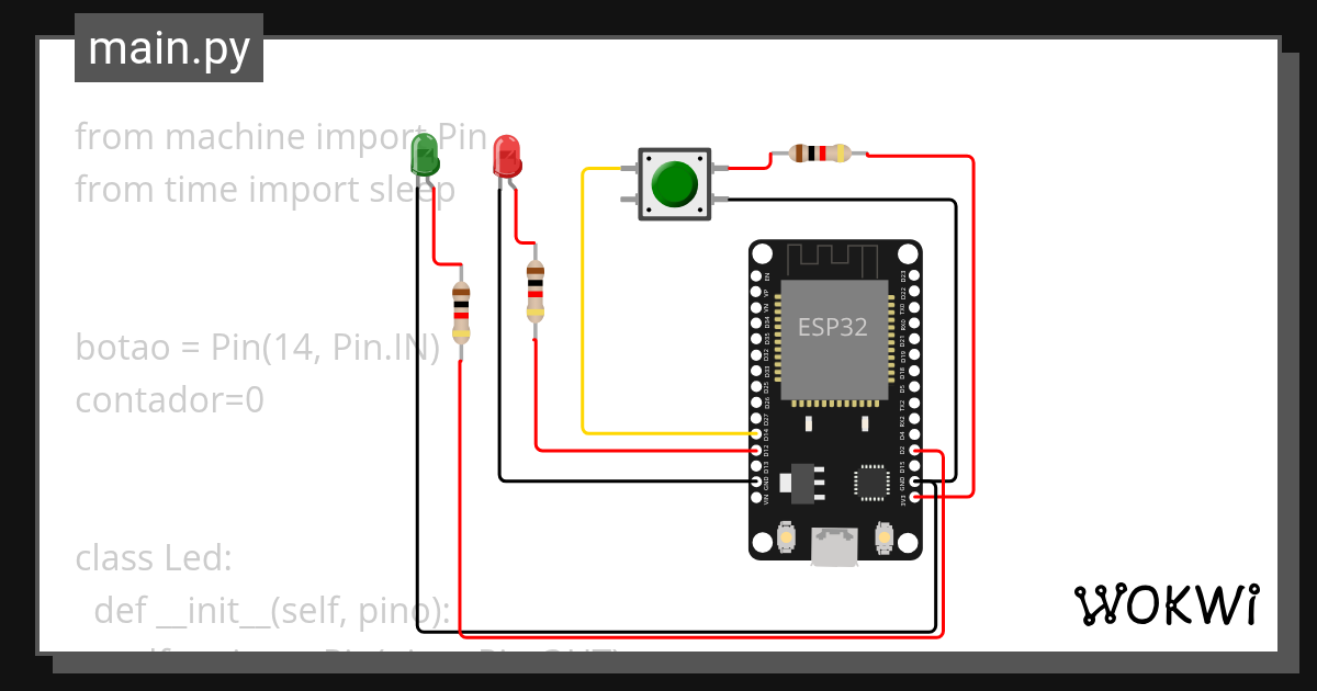 Wokwi - Online ESP32, STM32, Arduino Simulator