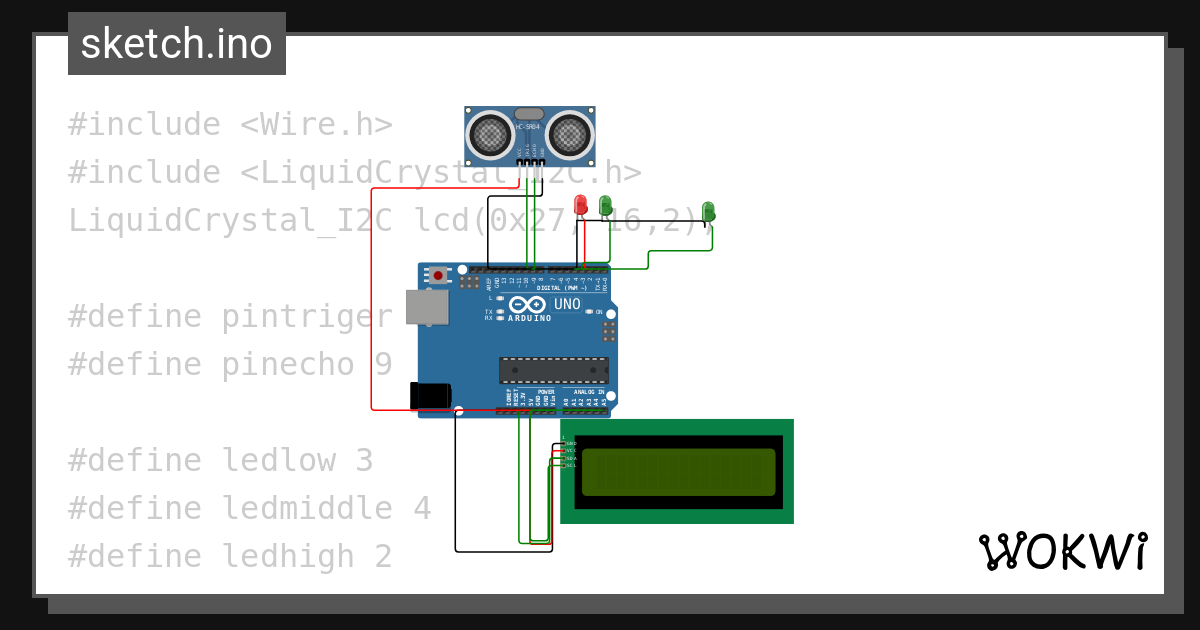 Water Level Fajar Aulya R Xi Tei 3 Wokwi Esp32 Stm32 Arduino Simulator 5991