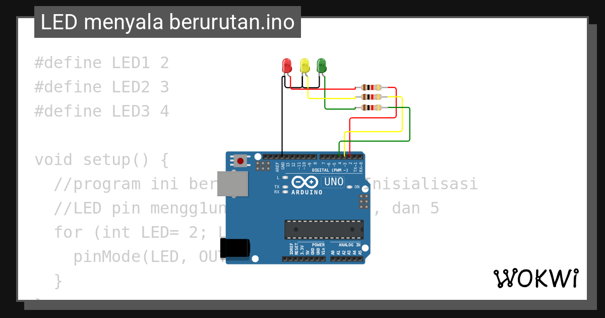Led Menyala O Wokwi Esp32 Stm32 Arduino Simulator 3164