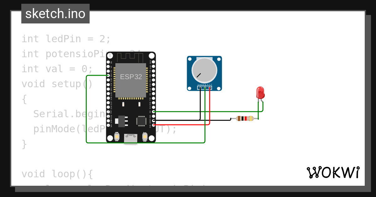 Led Dengan Pwm Wokwi Esp32 Stm32 Arduino Simulator 1758