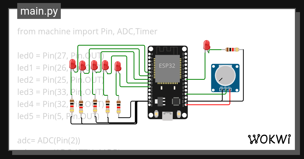 Question 3 - Wokwi ESP32, STM32, Arduino Simulator