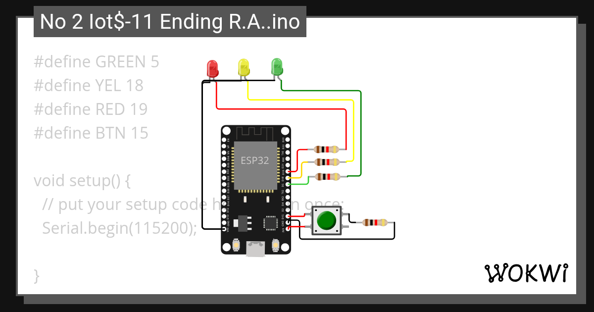No 2 Iot 11 Ending Raino Wokwi Esp32 Stm32 Arduino Simulator 