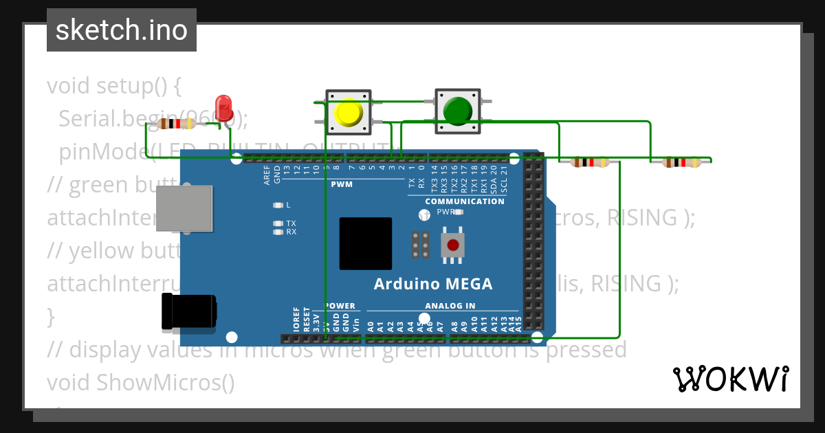 Wokwi - Online ESP32, STM32, Arduino Simulator Wokwi - Online ESP32, STM32, Arduino Simulator