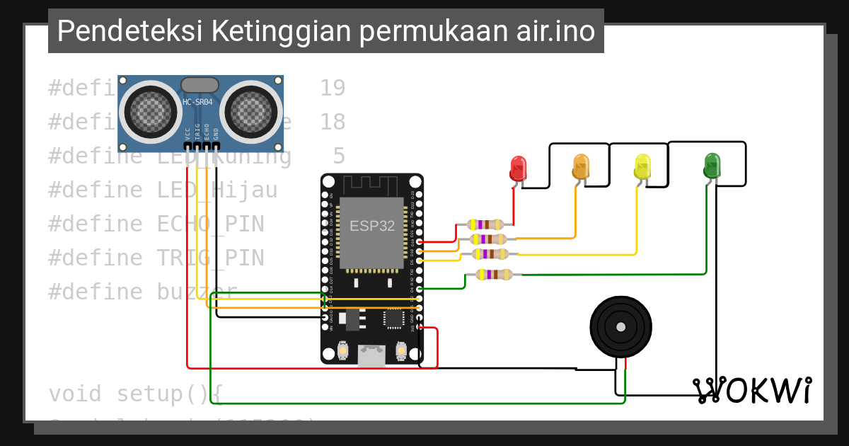 Pendeteksi Ketinggian Permukaan O Wokwi Esp32 Stm32 Arduino 7153