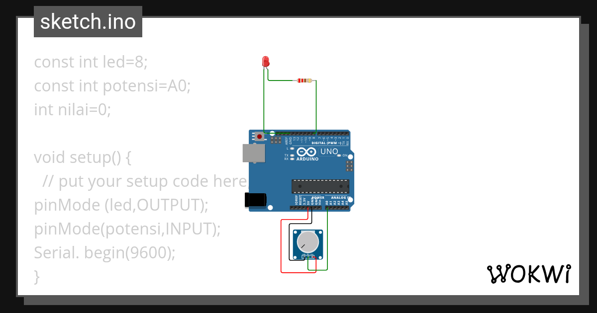 jobsheet 2 - Wokwi ESP32, STM32, Arduino Simulator