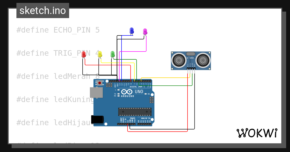 Deteksi Banjir1 Wokwi Arduino And Esp32 Simulator