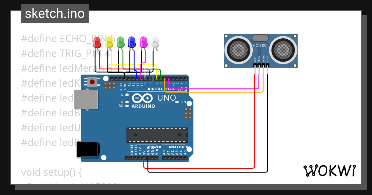 Pendeteksi Banjir Tugas O Wokwi Esp32 Stm32 Arduino Simulator 7067