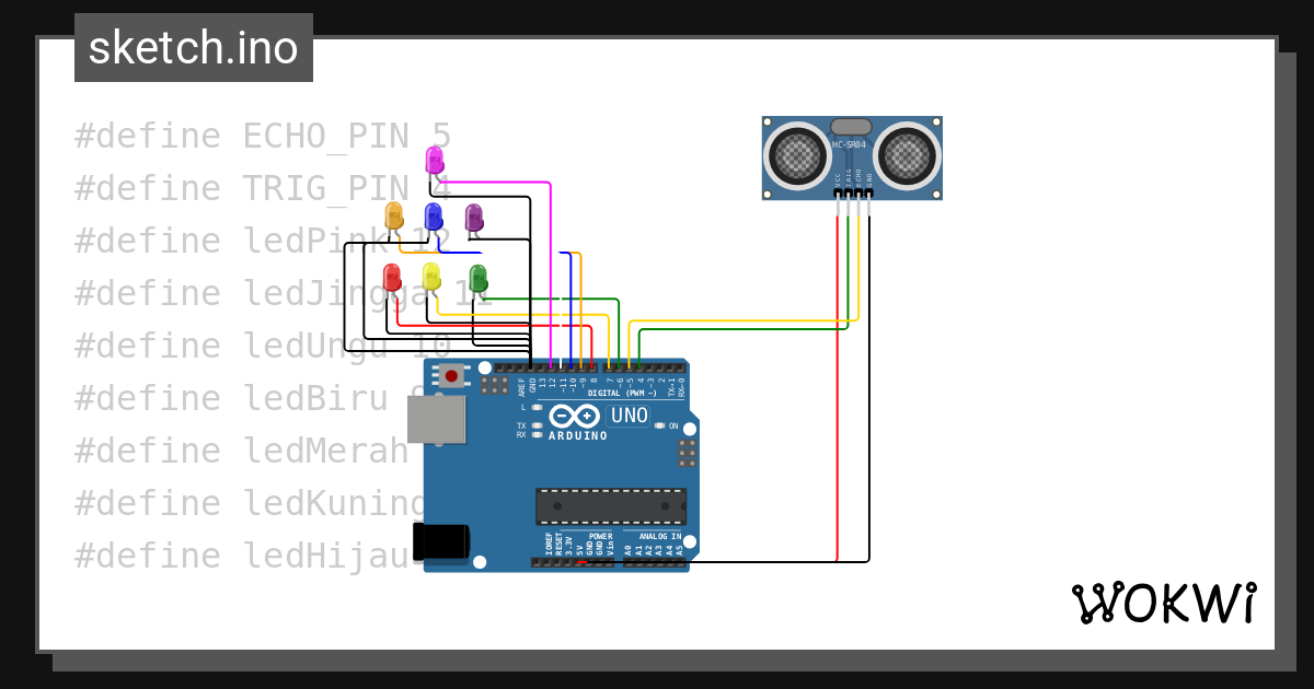 Deteksi Banjir Wokwi Esp32 Stm32 Arduino Simulator 0751