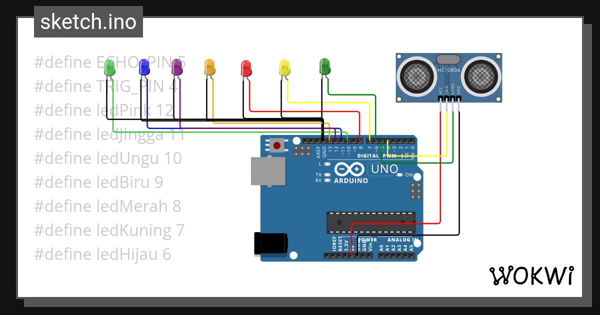Deteksi Banjir Tugas 1 Wokwi Esp32 Stm32 Arduino Simulator