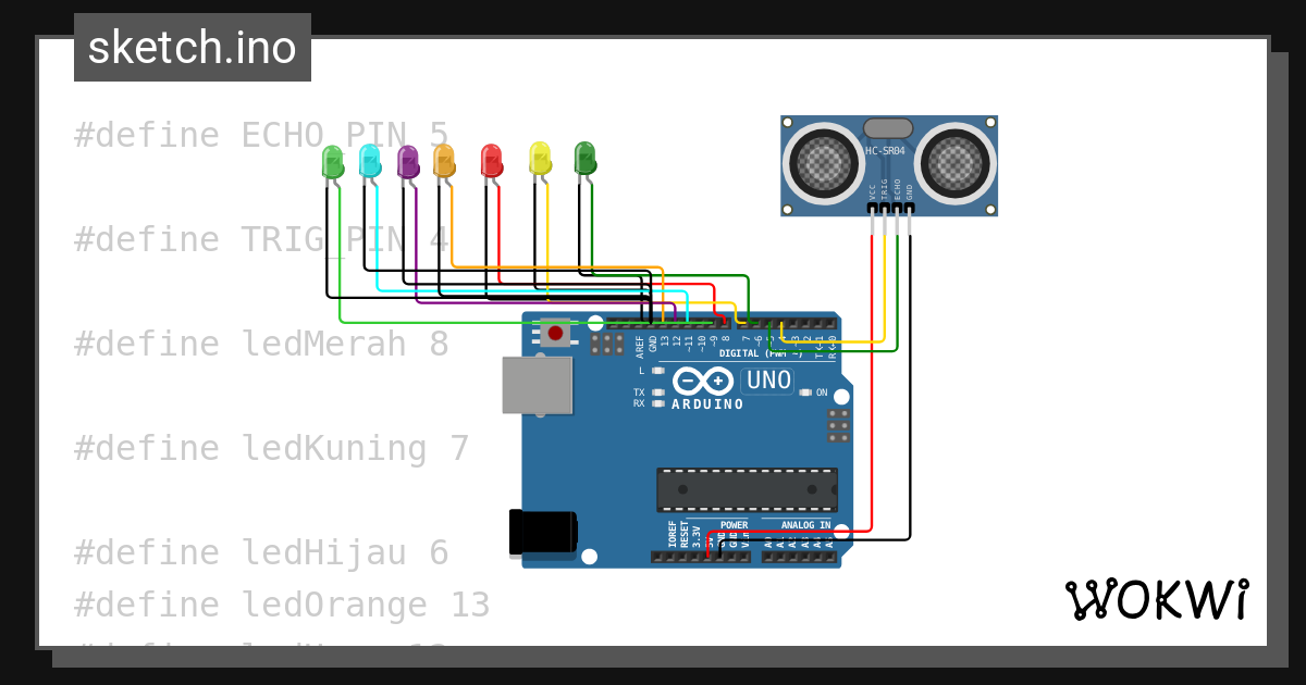 Tugas 1deteksi Banjir Wokwi Esp32 Stm32 Arduino Simulator