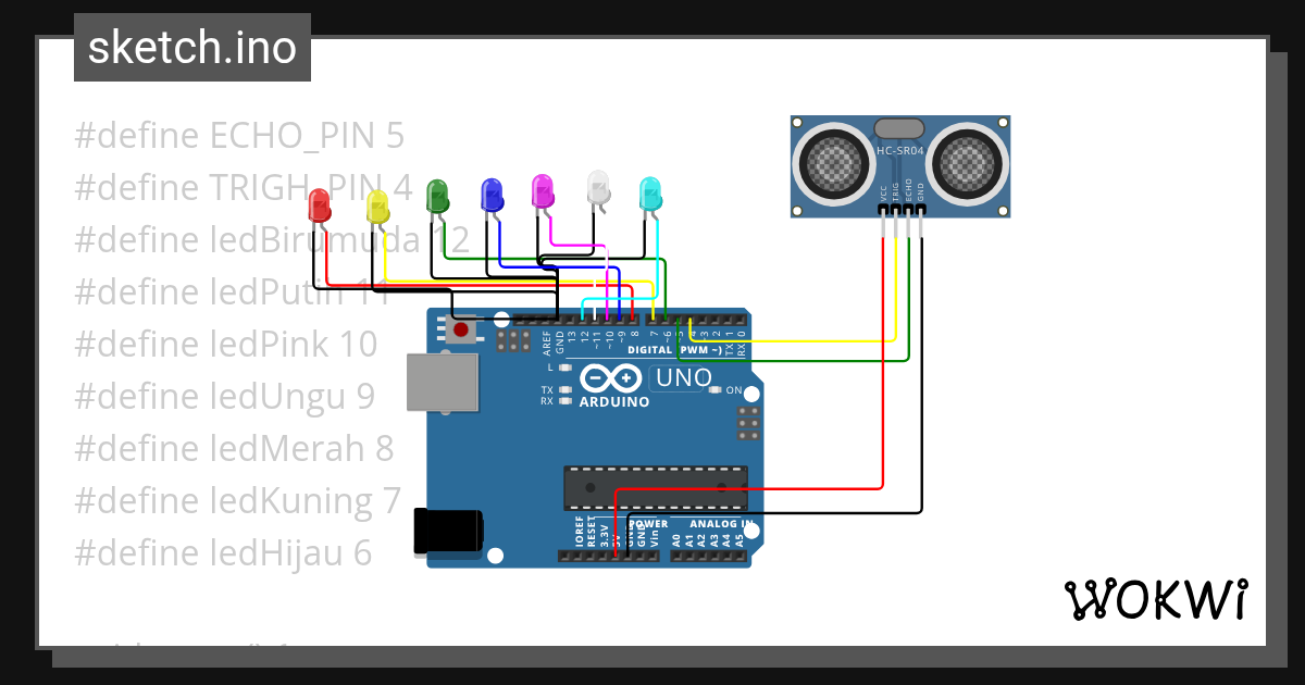 Deteksi Banjir Wokwi Esp32 Stm32 Arduino Simulator 0811